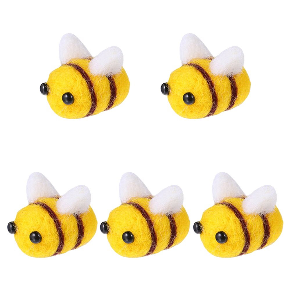5Pcs Wool Felt Bees Decorations DIY Mini Bees Craf... – Vicedeal