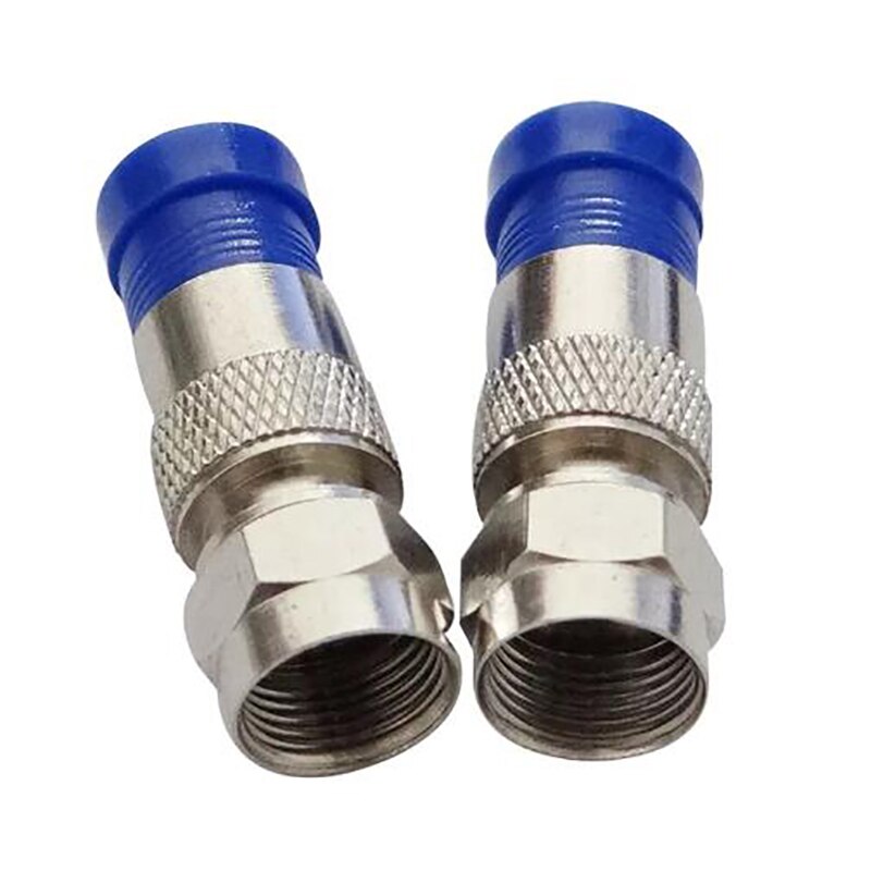 30PCS RG6 Compensation Connector Coaxial Cable Wat... – Vicedeal