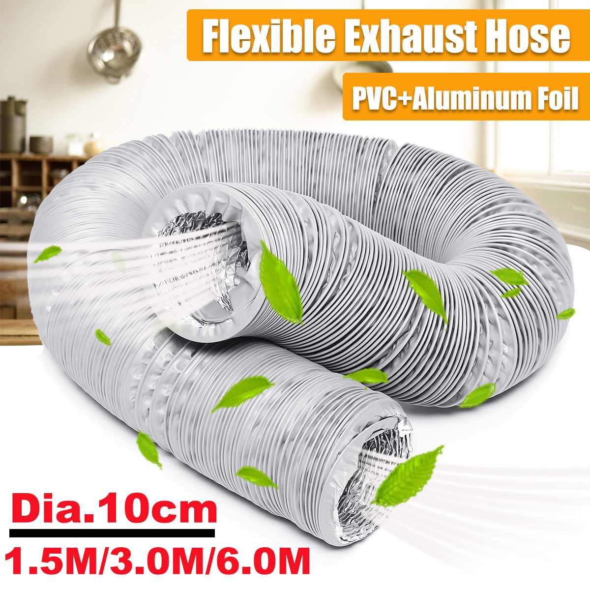 1.5M/3M/6M Uitlaatpijp Flexibele Airconditioner Ui... – Vicedeal