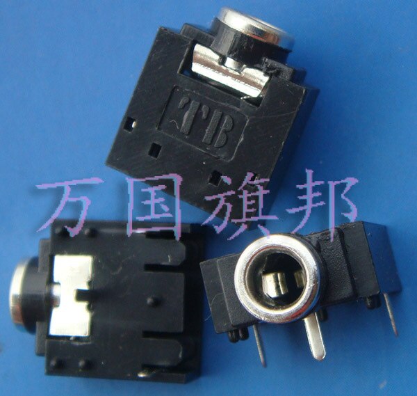 . 3.5 MM headphone socket Mono mother city Three f... – Grandado