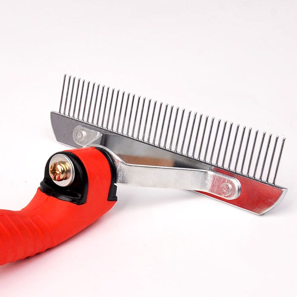 Pet Comb Extra-Large Rake Comb Grooming Brush Desh... – Grandado