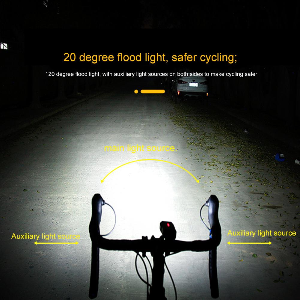 Fiets Koplamp Usb Led Oplaadbare Fiets Stuur Lamp ... – Grandado