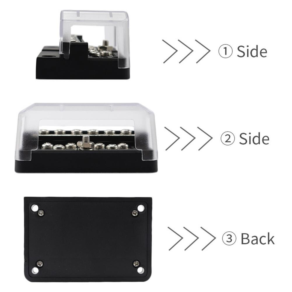 32V 100A Auto Marine 12 Weg Negative Bus Bar Modul... – Vicedeal