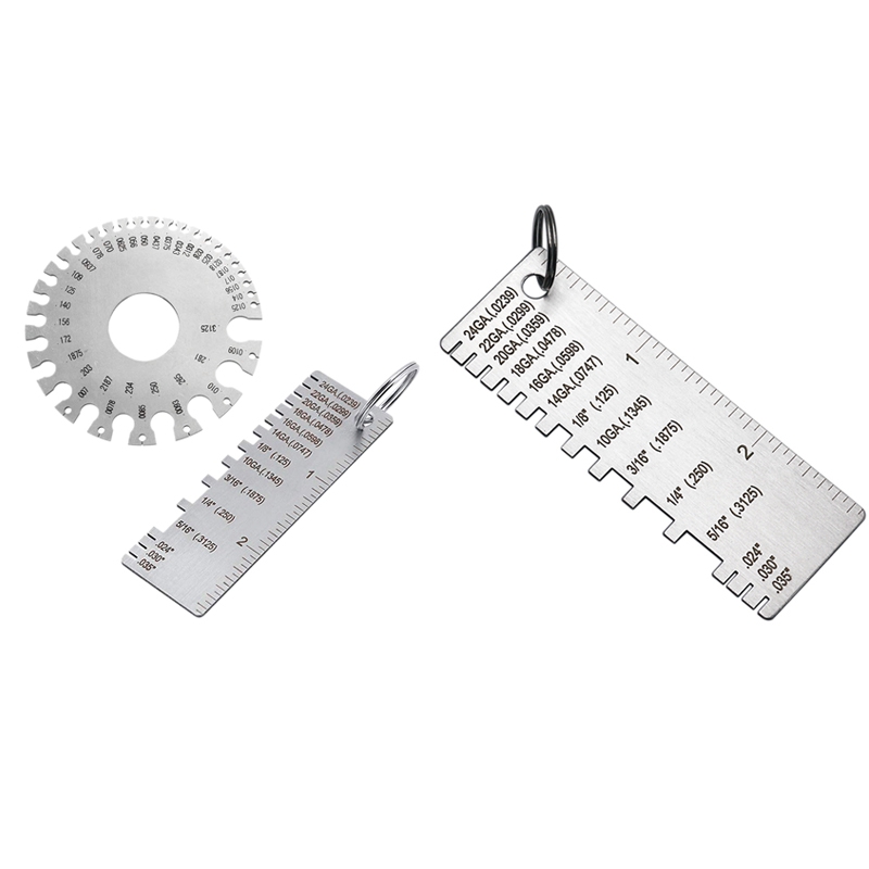 1 Pcs Metal Sheet Thickness Gauge Welding Gage Ins... – Vicedeal