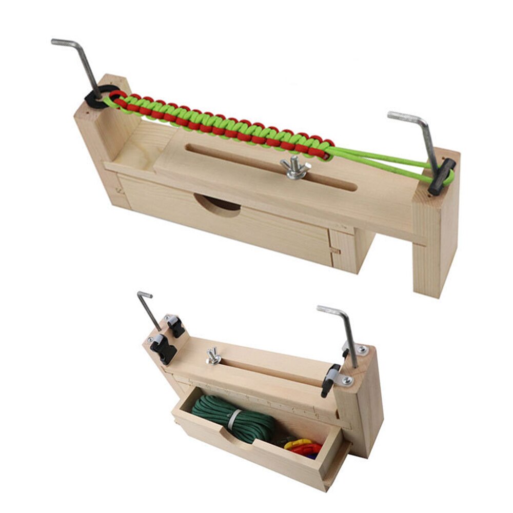 1pcs DIY Wood Paracord Jig Bracelet Maker Adjustab... – Grandado