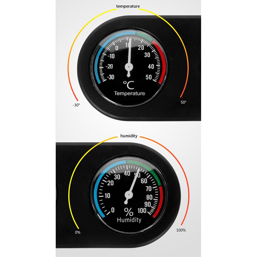 Double Deck Thermometer and Hygrometer Hygrothermo... – Grandado