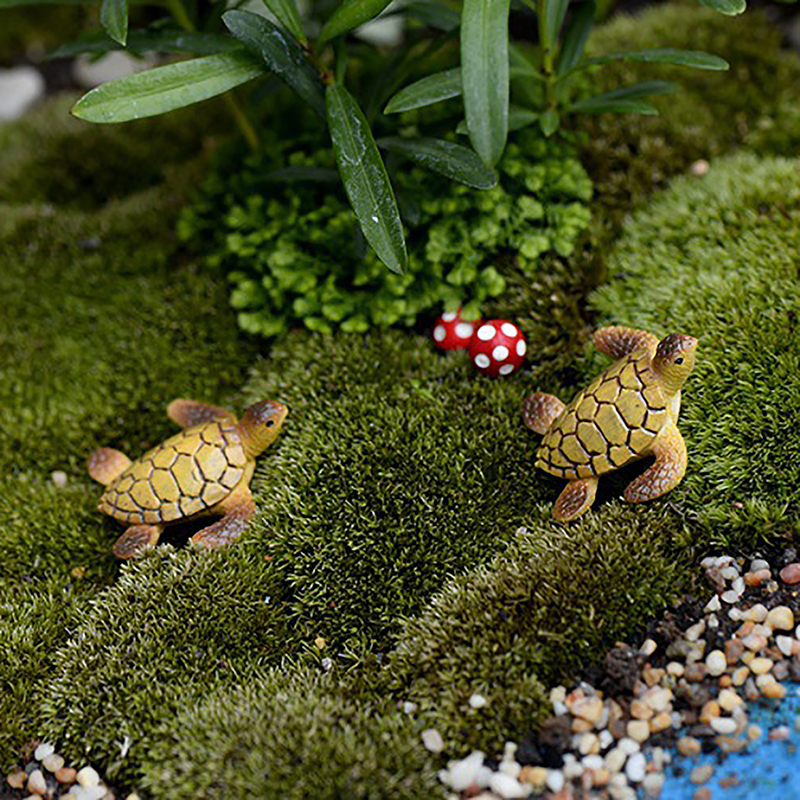 1PC Mini Sea Turtle Model Resin Aquarium Fish Tank... – Grandado