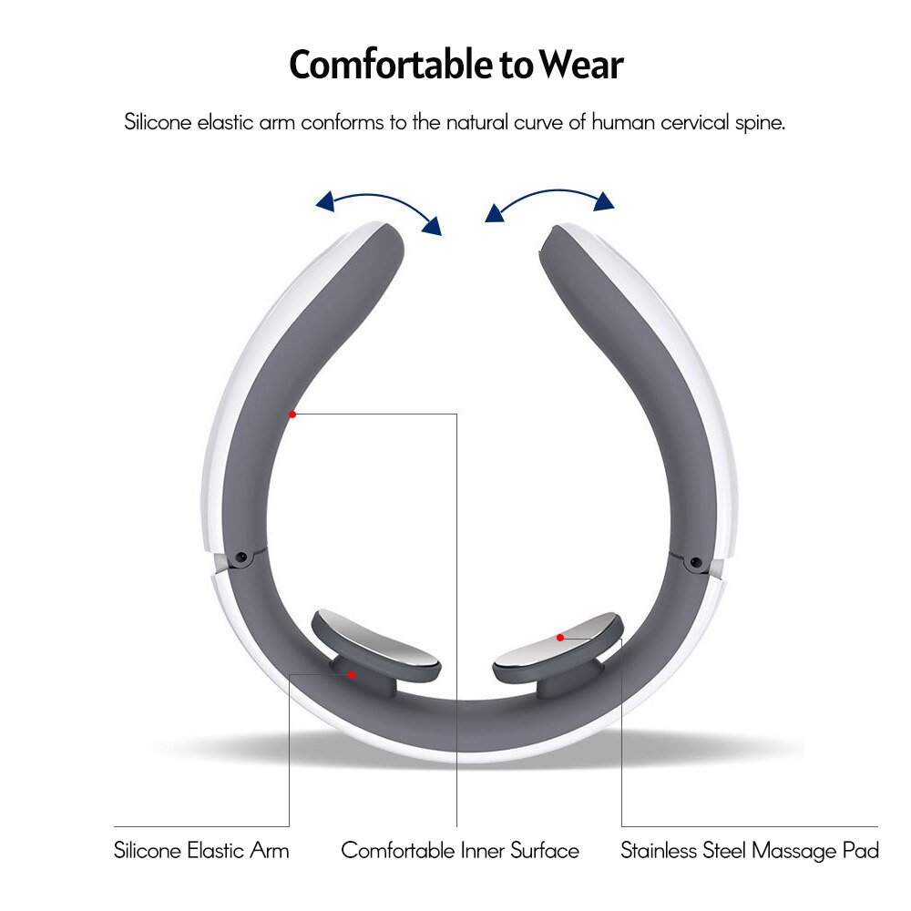 Masseur électrique Portable pour le cou et les cer... – Grandado