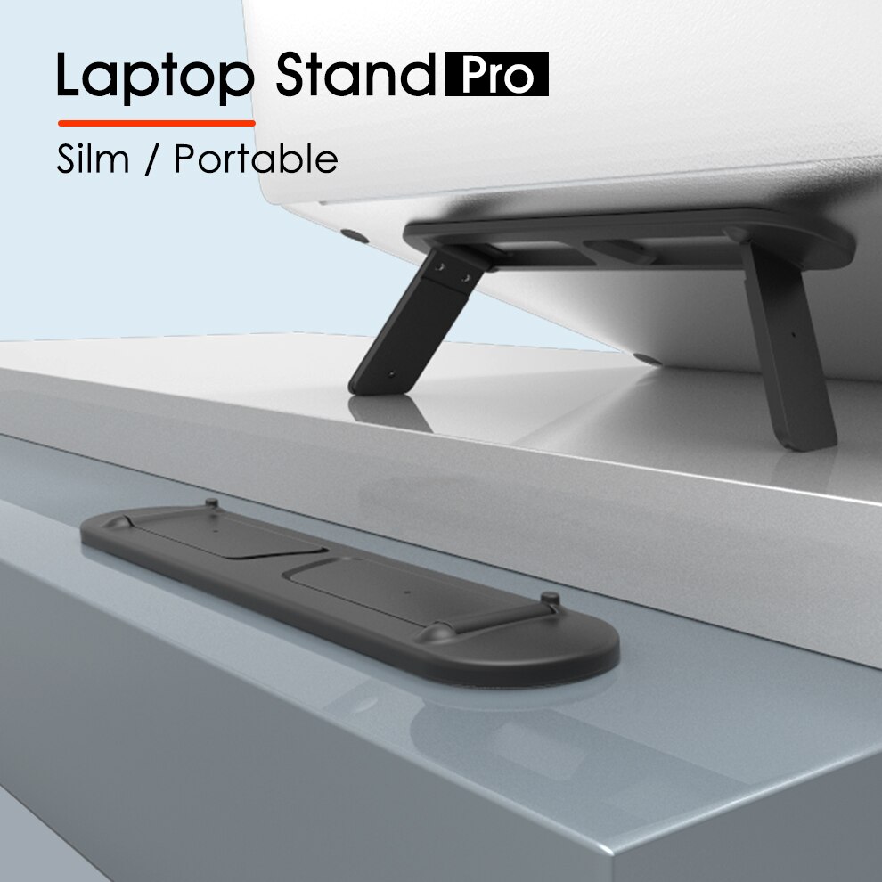 Adjustable Portable Invisible Laptop Stand Foldabl... – Vicedeal