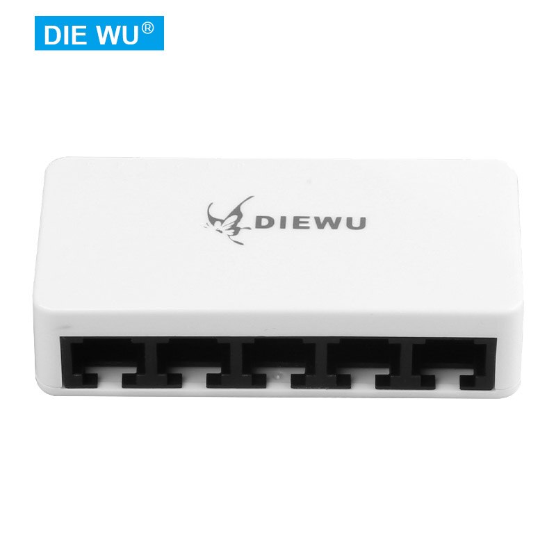 Txe108 5 Port 10 100mbps Mini Fast Ethernet Switch Grandado