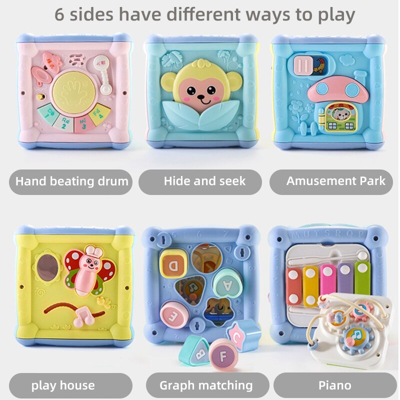 Multifunctional Musical Toys Toddler Baby Box Musi... – Vicedeal