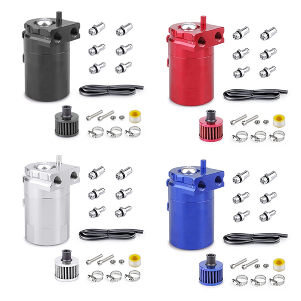 Baffled Car Oil Trap Catch Can Tank Set with Air F... – Grandado