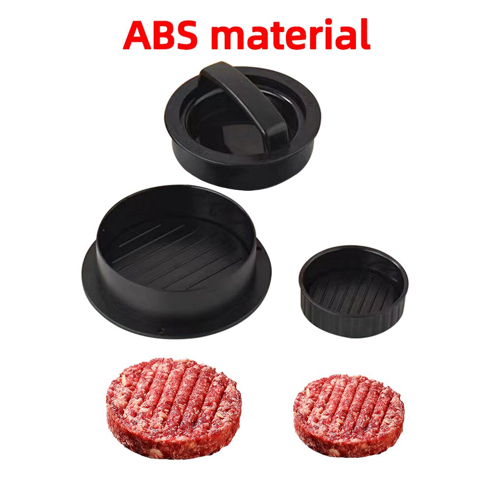 ABS Hamburger Press Maker Non-Stick Chef Cutlets F... – Vicedeal