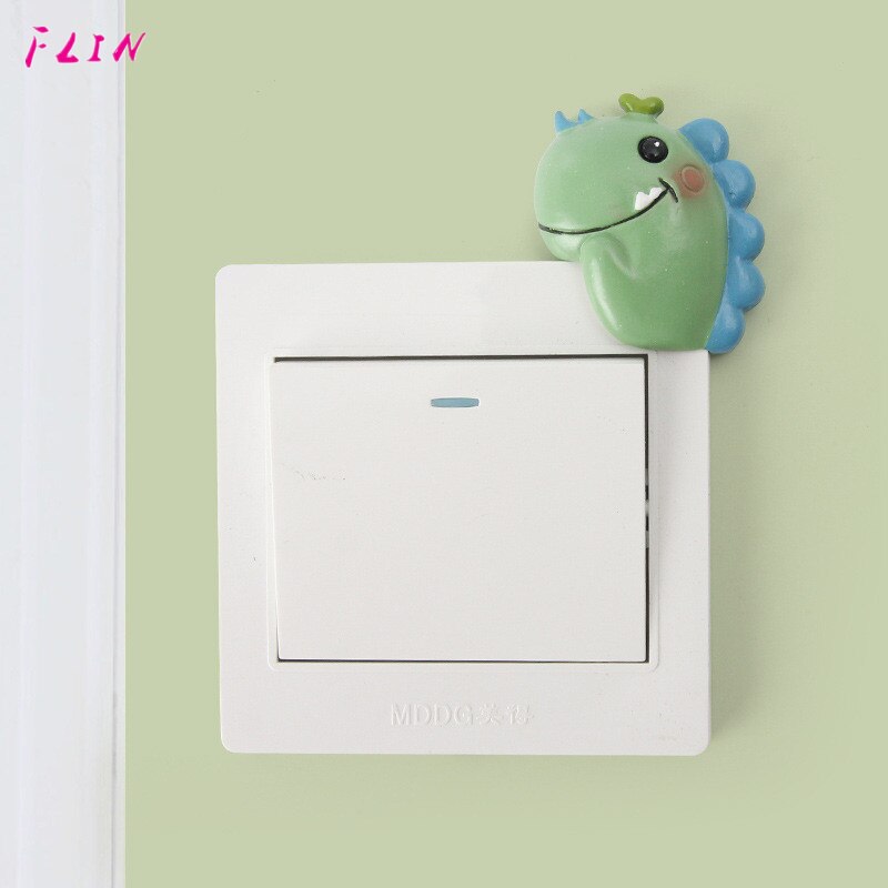 Cartoon Schattige Dieren Hars Schakelaar Sticker 3... – Grandado