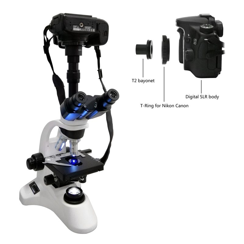 T2 Mount Camera Adapter EOS SLR Camera 23.2mm Eyep... – Grandado