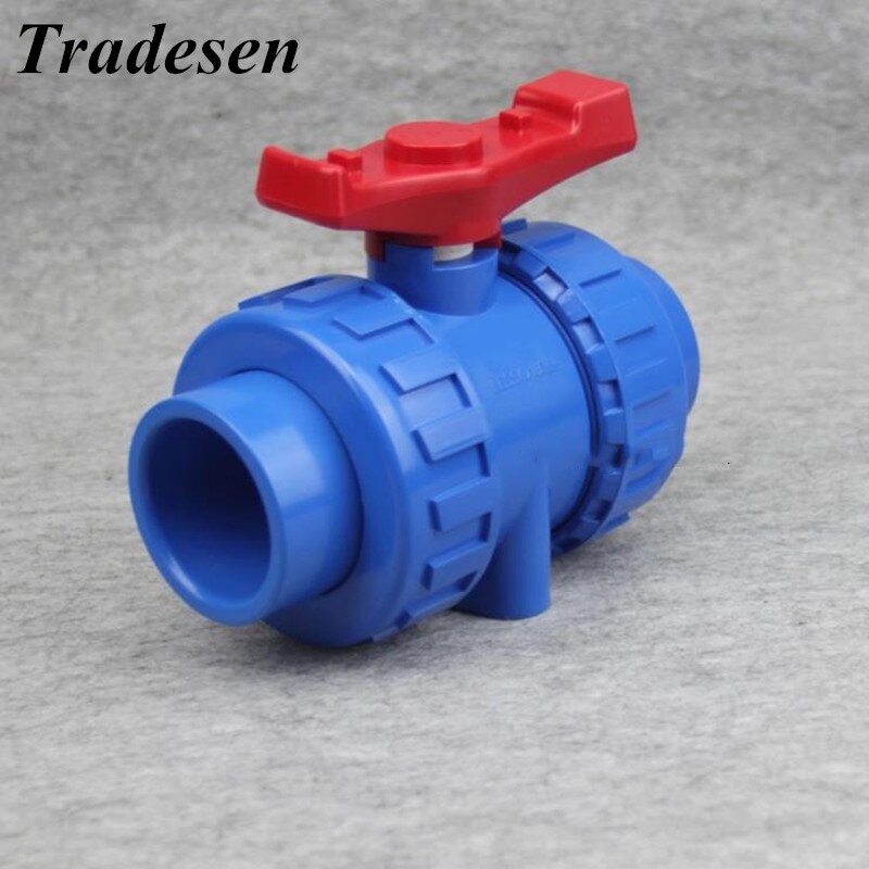 1pc Blue20mm 25mm 32mm 40mm 50mm 63mm PVC Ball Val... – Grandado