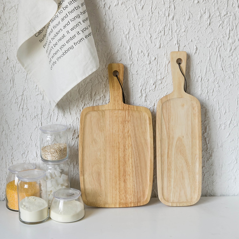 Natuur Hout Pizza Cut Board Fruit Houten Snijplank... – Grandado