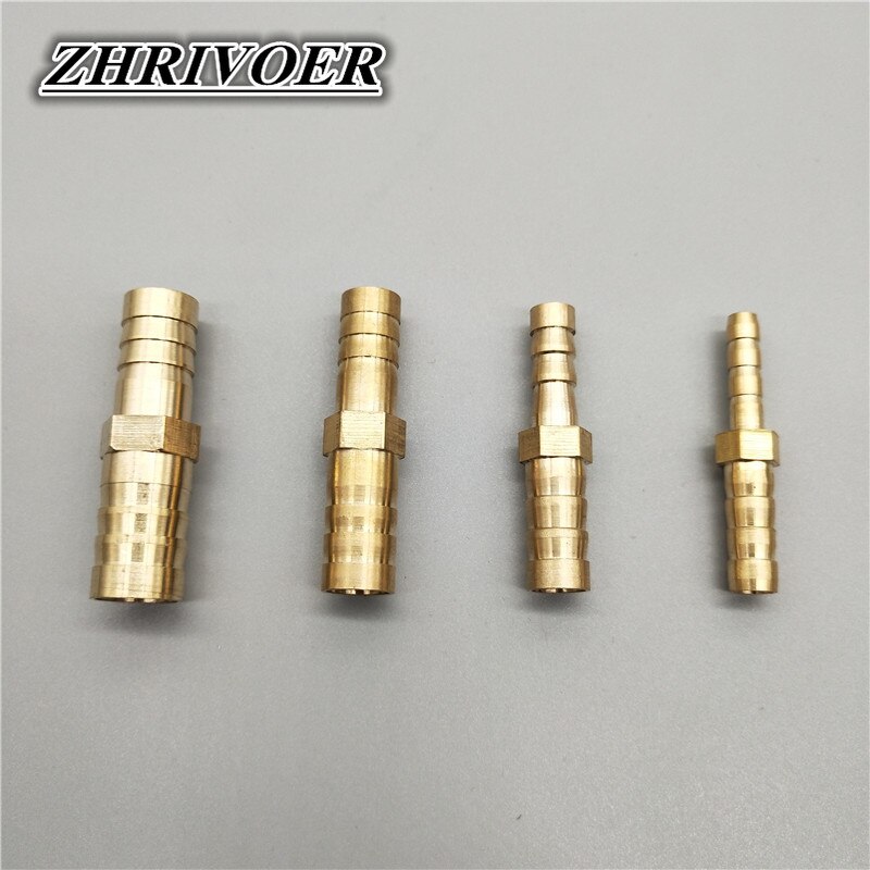 Brass Reducing Straight Hose Barb 2 Way Pipe Fitti... – Grandado