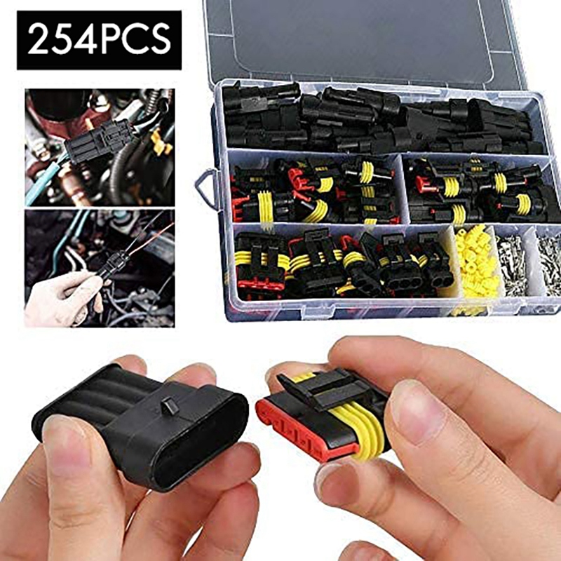 Waterproof Connectors Kit Automotive Solder Wire Q... – Grandado