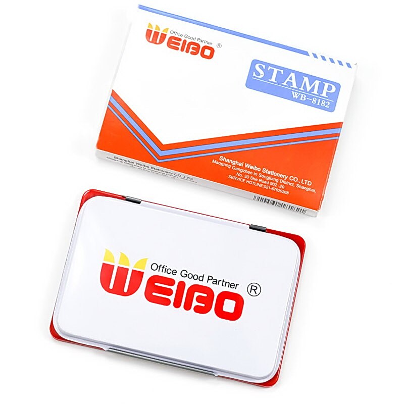 1 PCS BRAND red ink paste Calligraphy Pad Stamp Ve... – Grandado