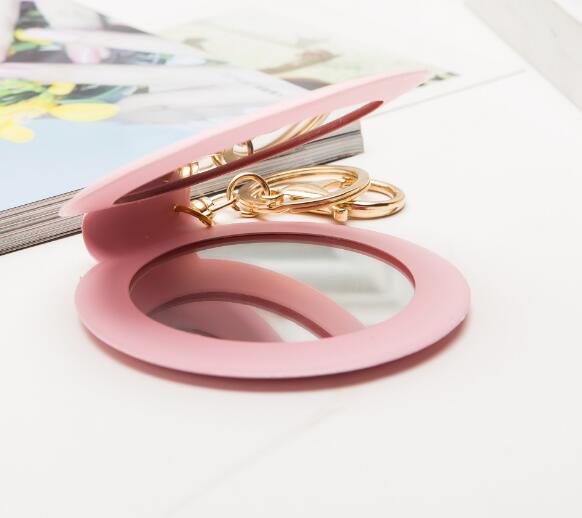 10pcs/lot Mini PU Leather Pocket Makeup Mirror Por... – Grandado