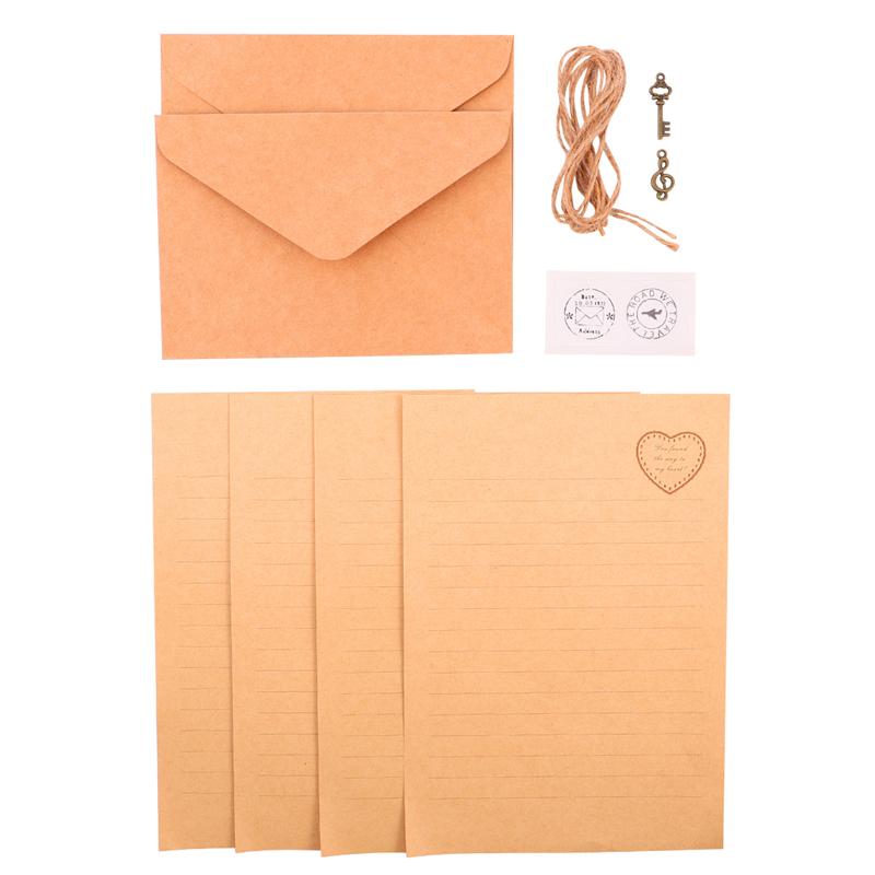 2pcs/Set Delicate A5 Vintage Letter Envelope Packa... – Grandado