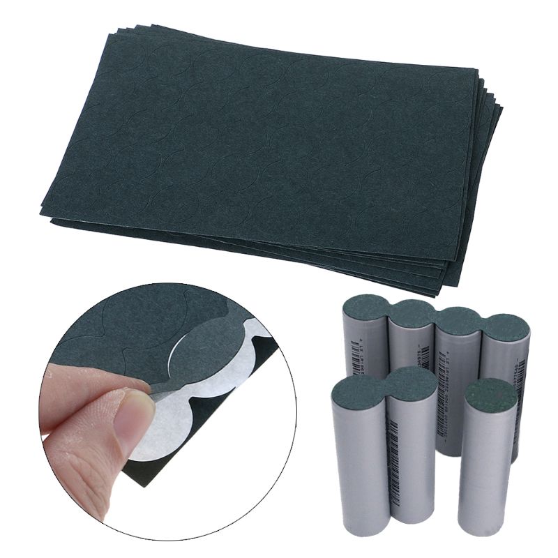 100Pcs 18650 Battery Insulation Gasket Barley Pape... – Grandado