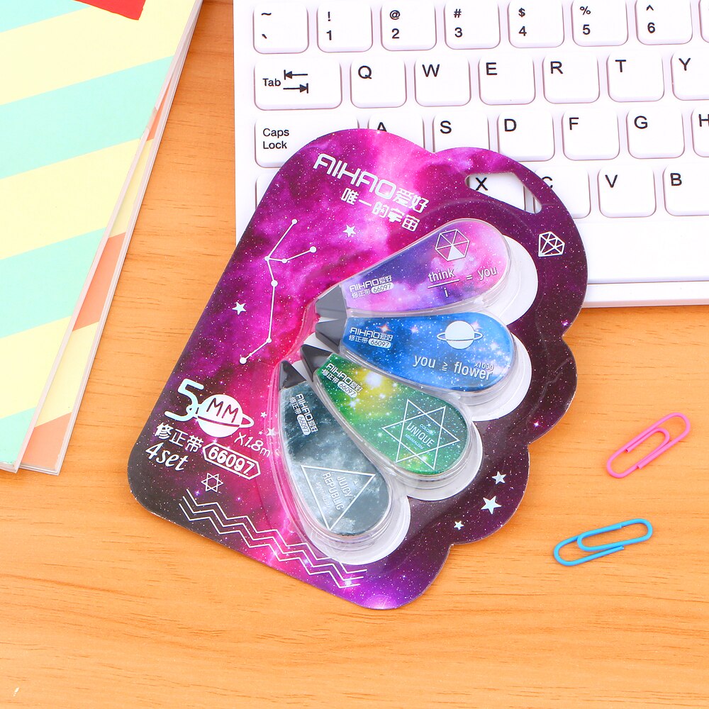 4 teile/los Neuheit Galaxis Korrektur Korrektur Ba... – Grandado