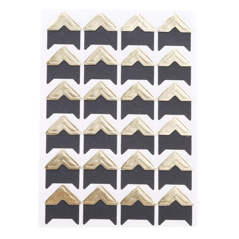 24Pcs Diy Vintage Corner Paper Stickers Presse-pap... – Grandado