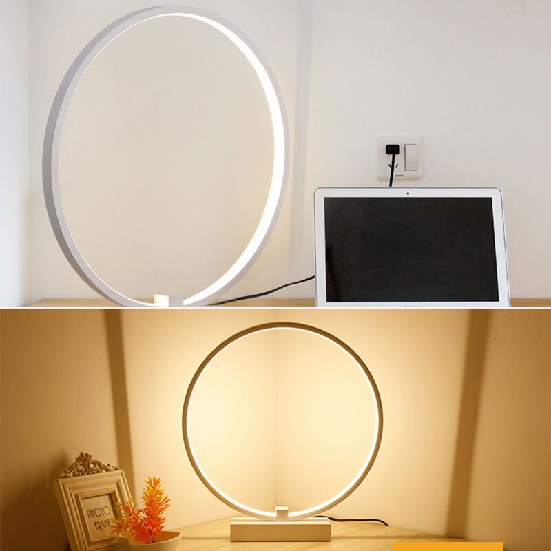 Tafel Lampen Moderne Minimalistische Ronde Vorm LE... – Grandado