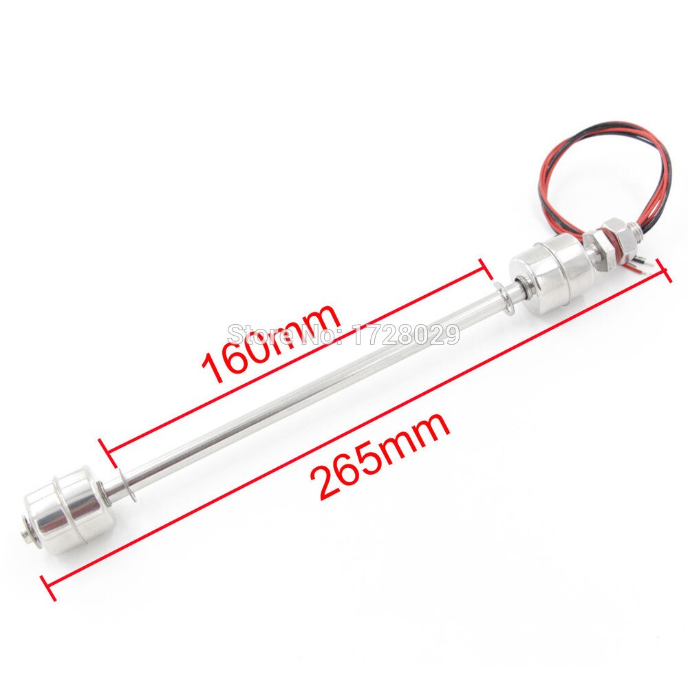 265mm Vlotterschakelaar Rvs Horizontale Dubbele Ba... – Vicedeal