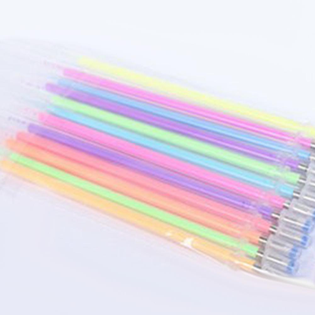Adeeing 12PCS Colorful Pen Refills Fluorescent Gli... – Grandado