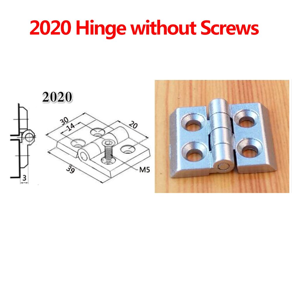 1PC 3030 3040 4040 Aluminum Profile Metal Hinge, Z... – Vicedeal