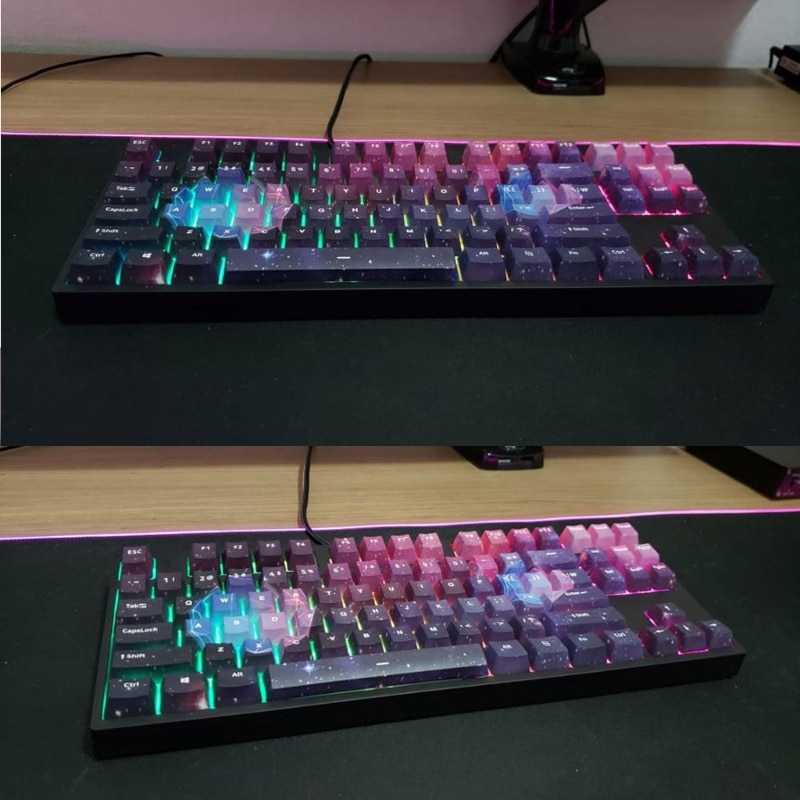 OEM PBT Starry Sky Dye-Sublimation Keycap Cherry M... – Grandado