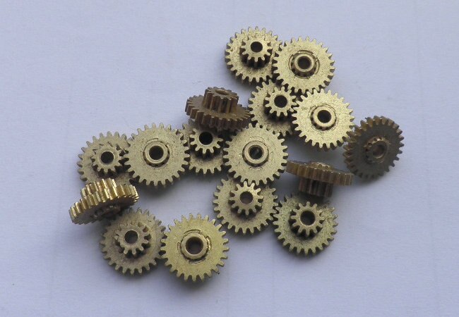 Engranaje doble metálico 0,4 Módulo 12 25 dientes ... – Grandado