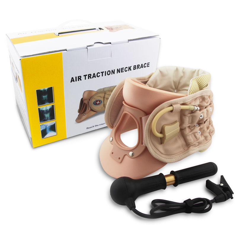 Neck Support Air Inflatable Cervical Collar tracti... – Grandado