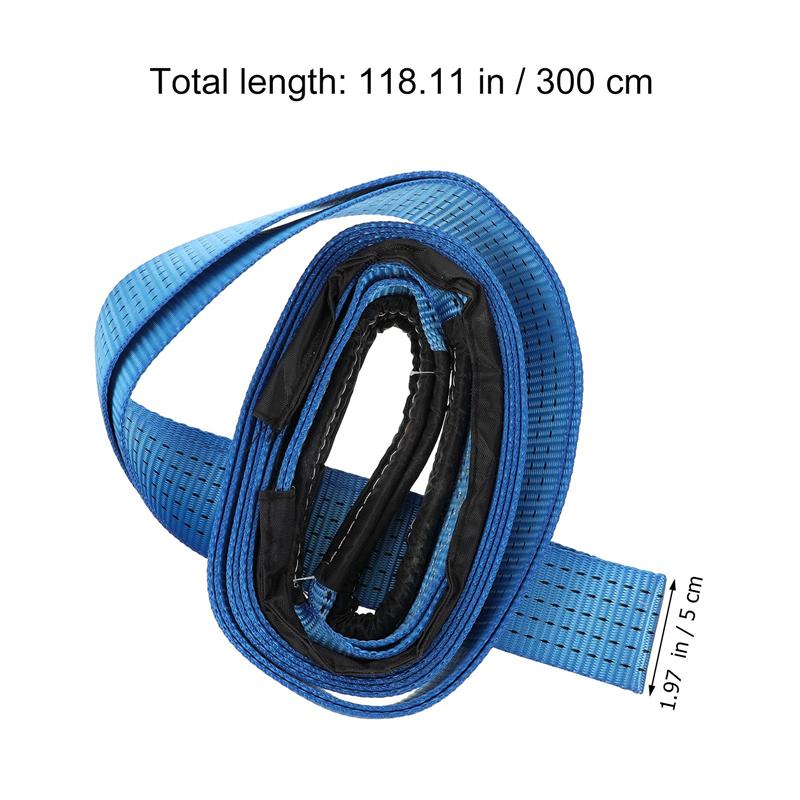 1 Set Car Towing Rope Emergency Rope High Strength... – Vicedeal