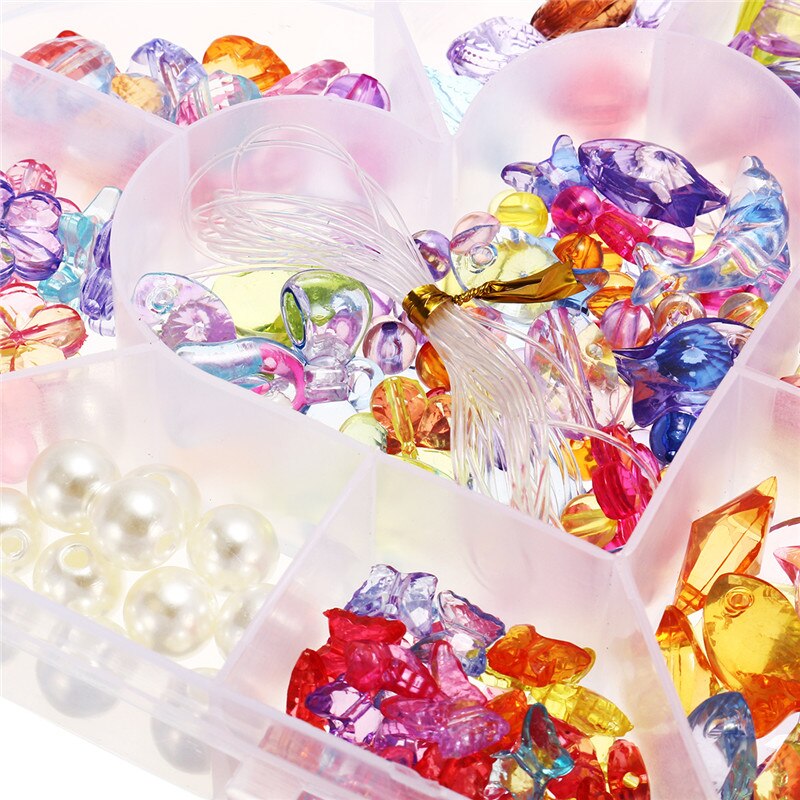 Kristall Serie DIY Handwerk Perlen Kit für Mädchen... – Vicedeal