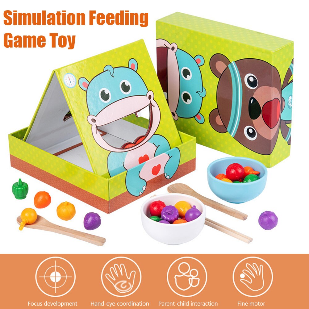 Feeding Game Parent Child Play House Toys Early Ed... – Grandado