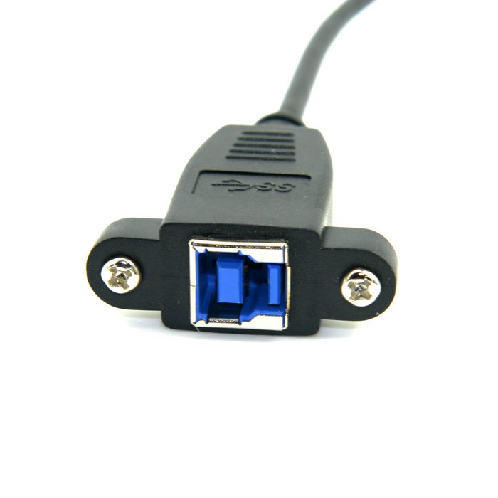 Zihan 50cm USB 3.0 Back Panel Mount B Type Female ... – Grandado