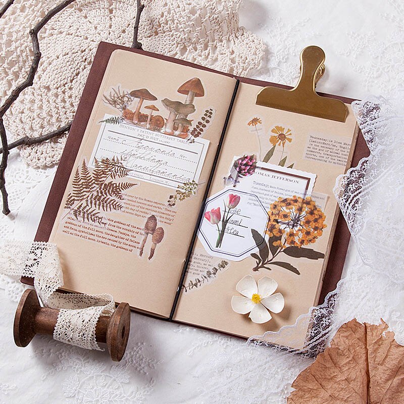 40 Pcs Beautiful Flowers Sticker Cute 3D Plants Fl... – Grandado