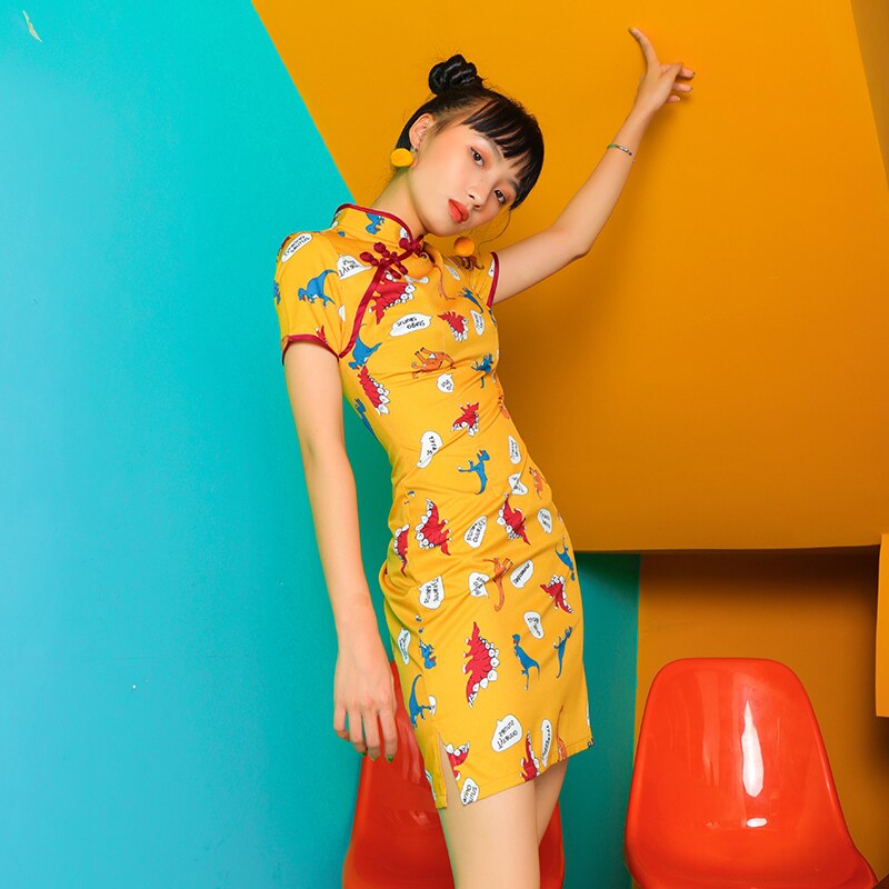 women chinese dress qipao dress improved cheongsam... – Vicedeal