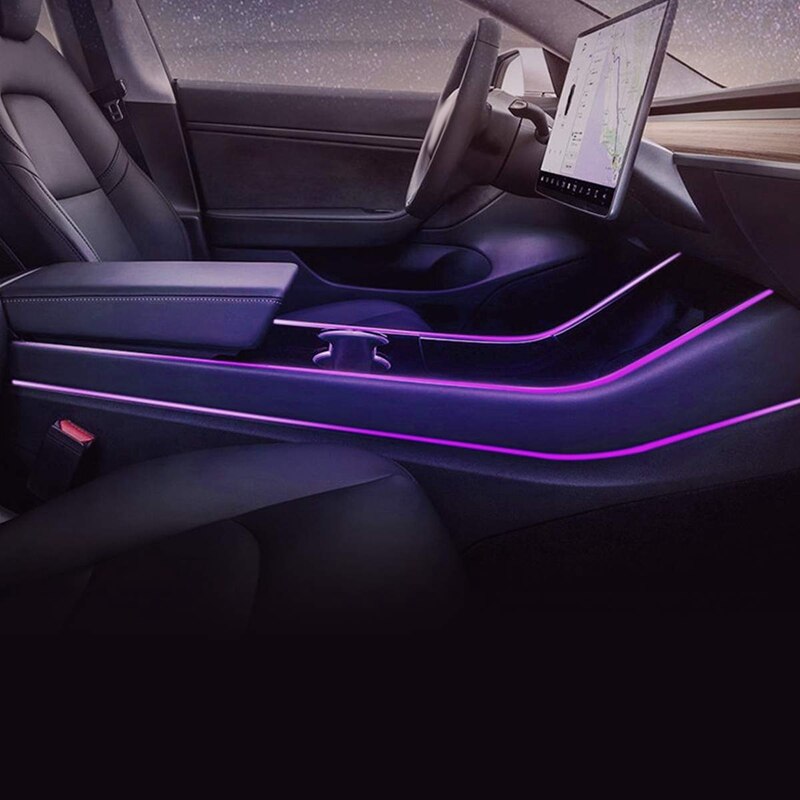 Car 7 Color LED Interior Atmosphere Light Refit Ce... – Vicedeal