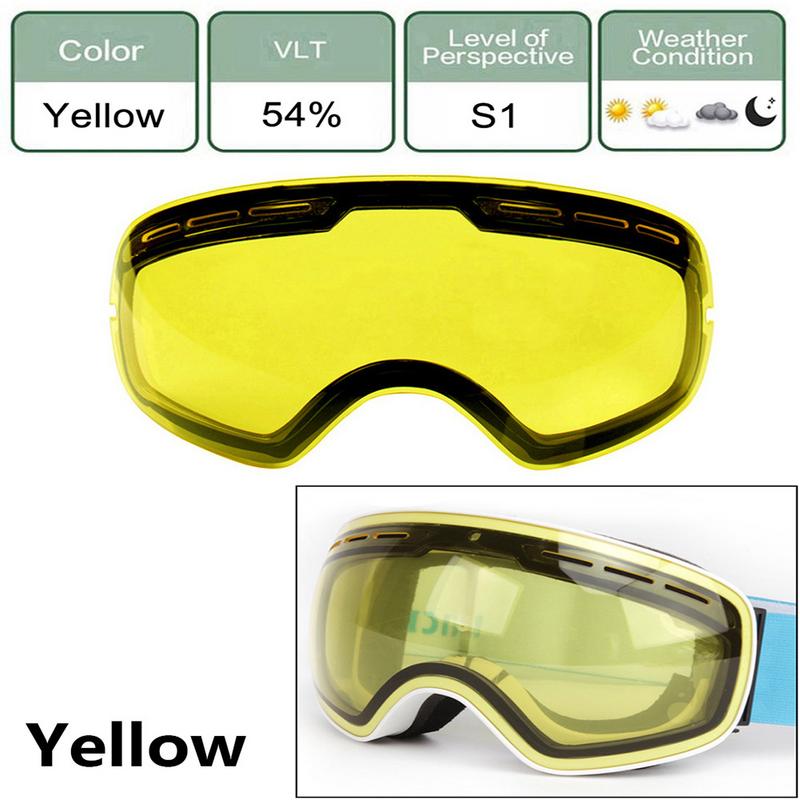 Double-layer Anti-glare Lenses Ski Night Vision Go... – Grandado