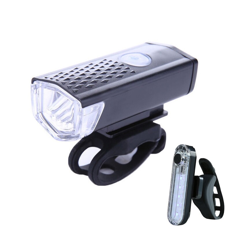 Bike LED Bicycle Light USB Rechargeable Set Mounta... – Grandado