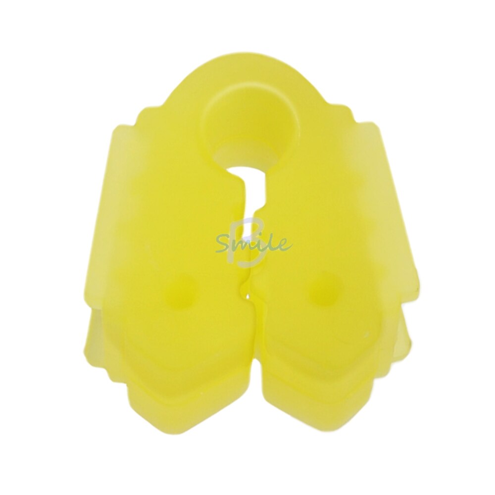 yellow/white color Dental Oral Occlusal Pad Rubber... – Grandado