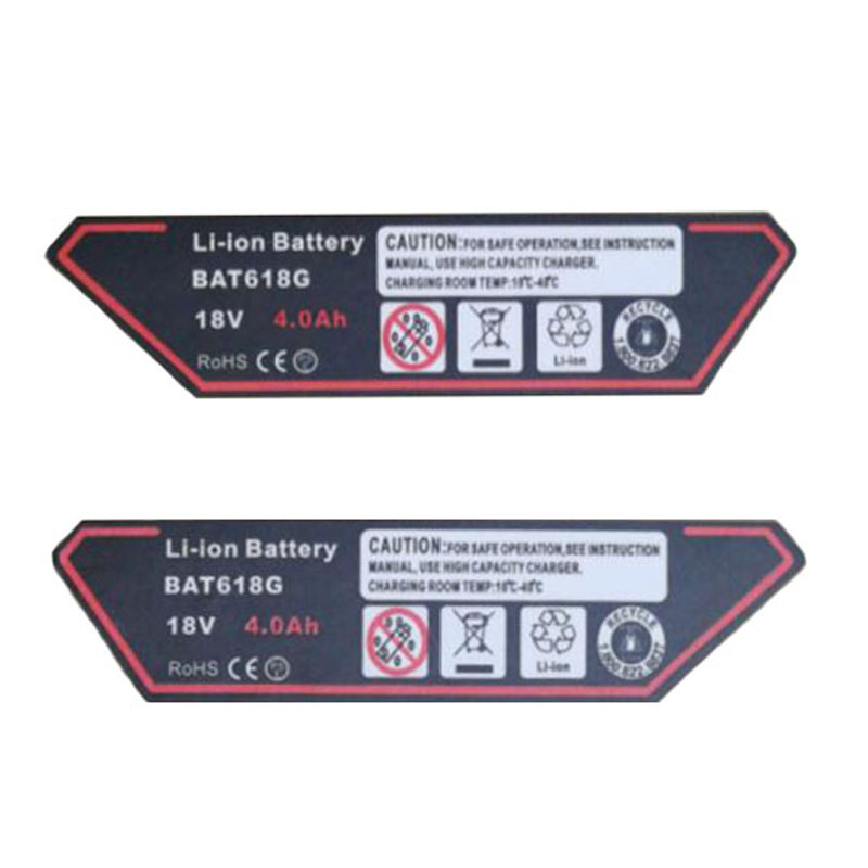 Dawupine bat 618 li- ion battery sticker label tag... – Vicedeal