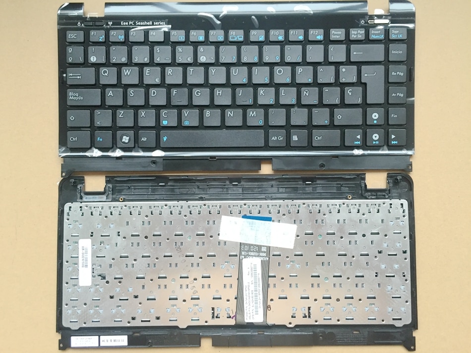 SP teclado Espanhol para ASUS EeePC Epc 1215 t 121... – Grandado