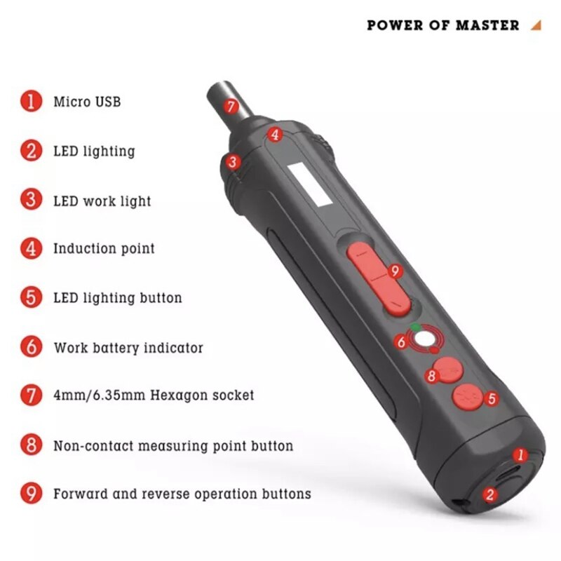Electric Screwdriver Charging Portable Screw Drive... – Vicedeal