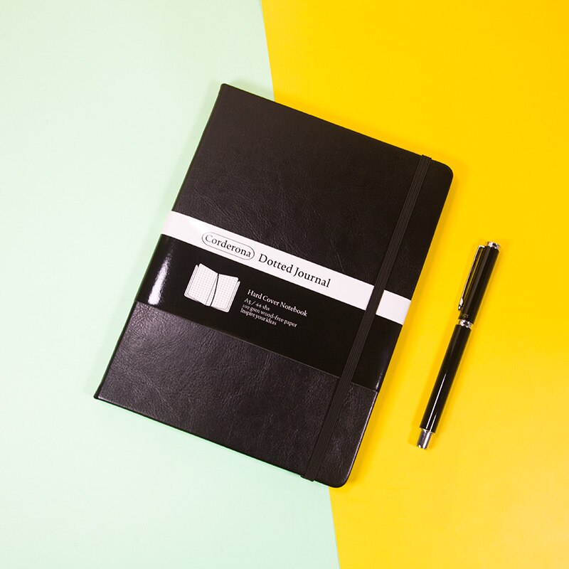 A5 Bullet Dotted Journal Simple Leatherette 100gsm... – Vicedeal